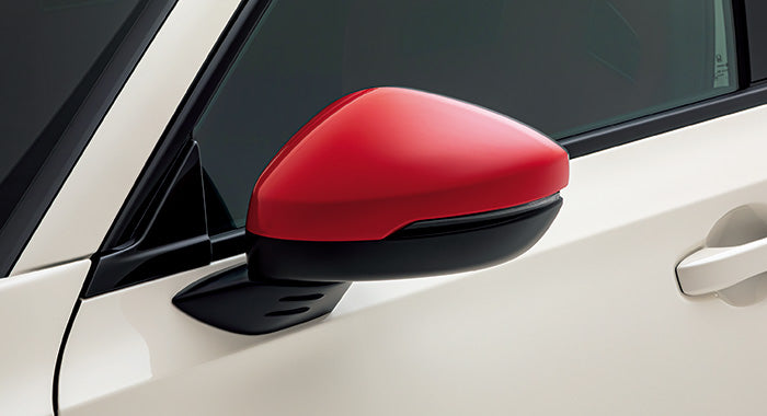 Honda Genuine OEM Red Mirror Caps – Civic Type R FL5 (MY22+)